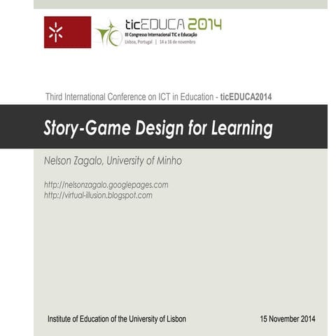 Story-Game Design for Learning | PPT