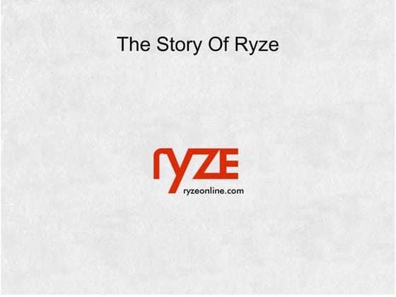 Ryze Impact Pitch | PPTX