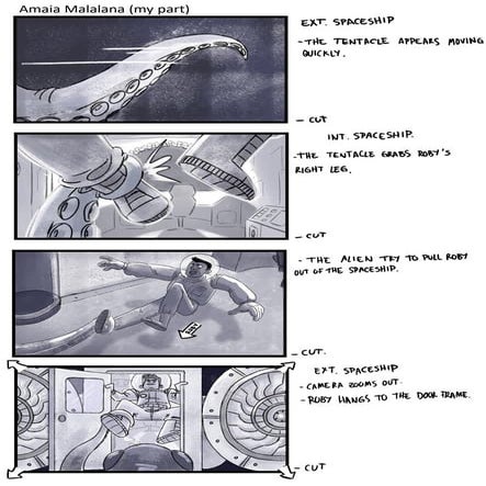 Storyboard Alien | PDF