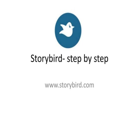 Storybird step-by-step | PPT