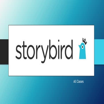 Storybird All Classes | PPT