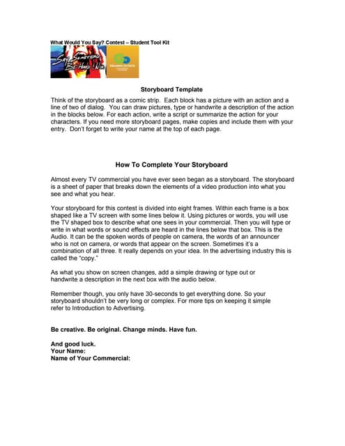 Example of Two-Column Script | PPTX