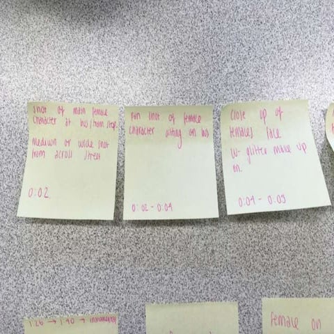 Sticky note story board | PPTX