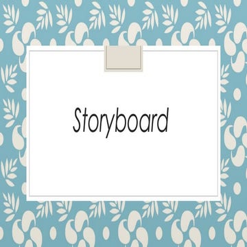 Storyboard | PPT