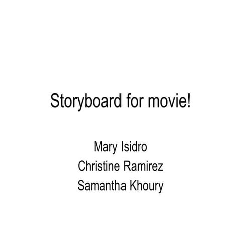 Storyboard Template | DOC