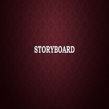 Storyboard analysis | PPTX