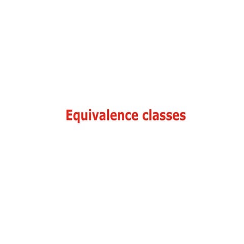 Storyboard equivalence classes | PPT