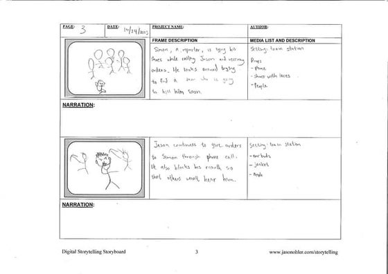 Storyboard example | PDF