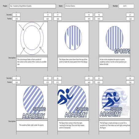 Animation storyboard 100113 | PDF