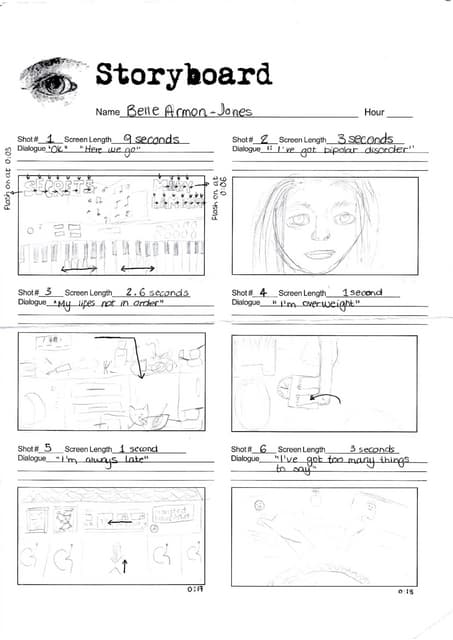 Storyboard draft page 2 | PDF