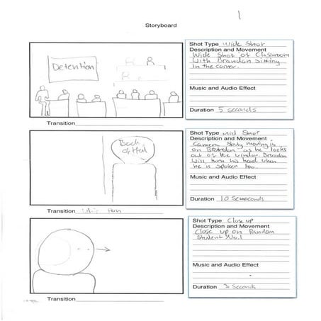 Storyboard | PDF | Audio Production | Content Production