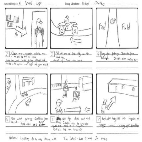Storyboard page 1 | PDF