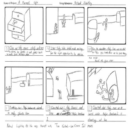 Storyboard page 3 | PDF