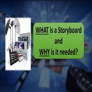 Introduction to Media Studies: Storyboards | PPTX | Video Production ...