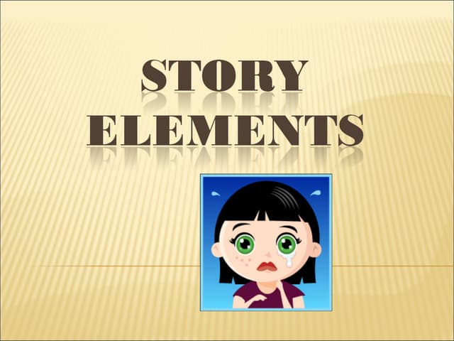 Elements of a short story with cinderella examples | PPT