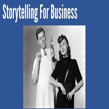 StoryTelling For Business | PPT