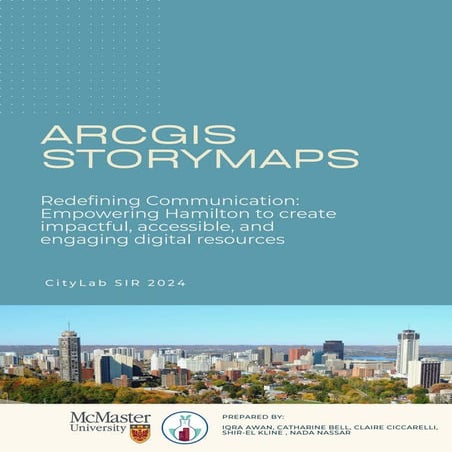ARCGIS StoryMaps Redefining Communication | PDF