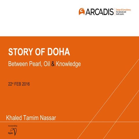 Story of doha khaled nassar- arcadis 2003-facade conferance | PPS