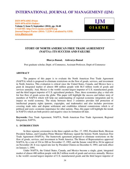 The 3 Major Trade Blocs of the World | PPTX