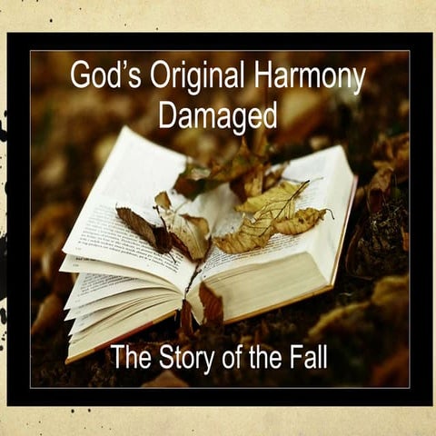 Story of the fall | PPTX