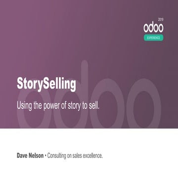 Story Selling - Using the power of story to sell | PDF