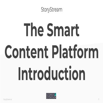 StoryStream Partner Overview | PDF
