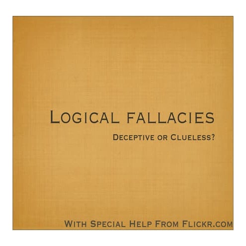 Logical fallacies | PPT