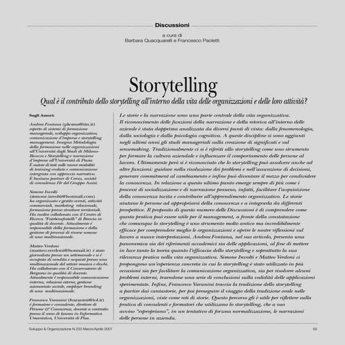 Storytelling | PDF
