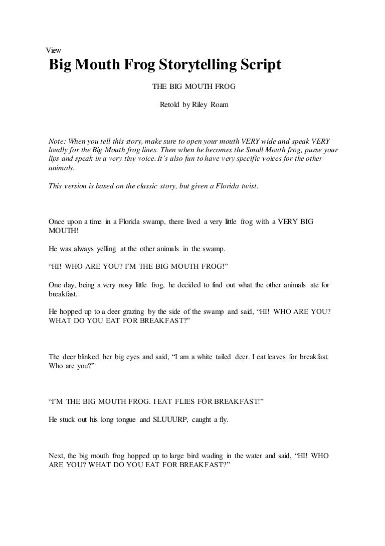 Storytelling storytelling