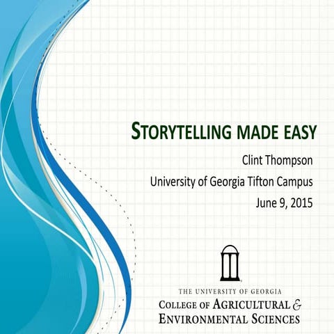 Developing the local story | PPTX