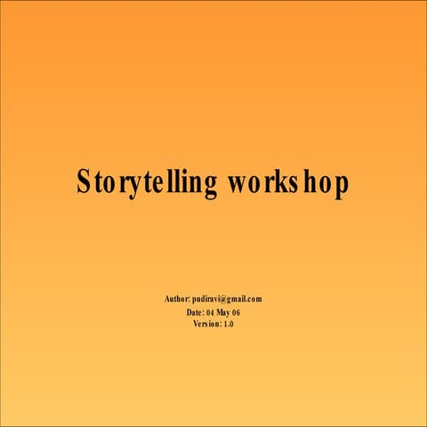 Storytelling | PPT