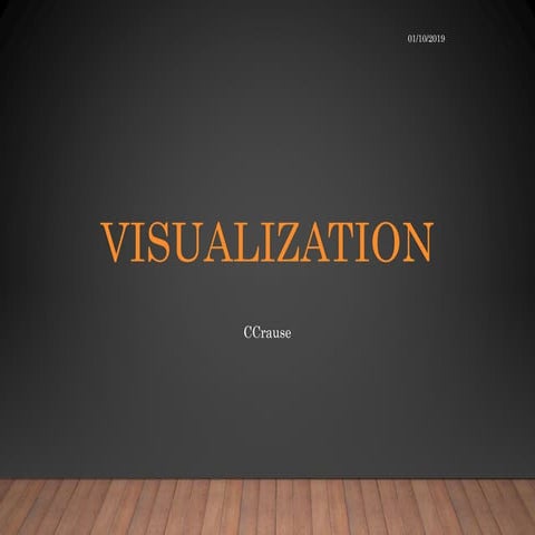 Storytelling By Visualization | PPT