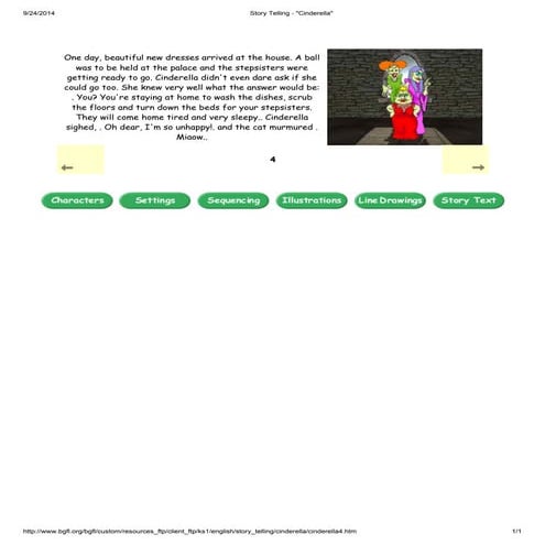 Story telling cinderella-4 | PDF