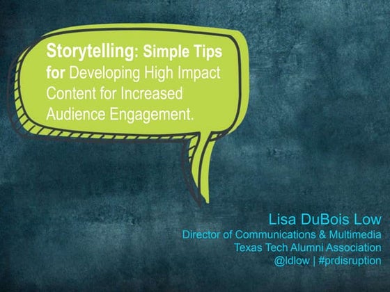 Digital storytelling example | PPT