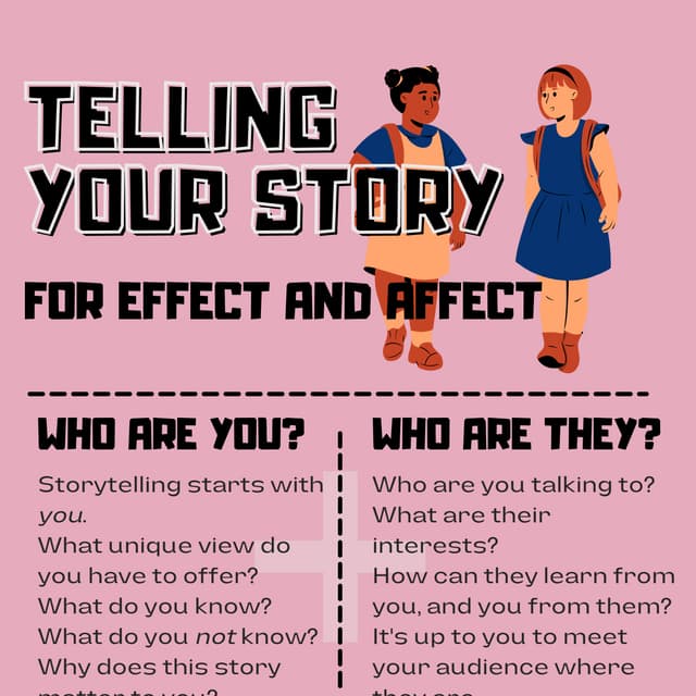 Telling Your Story for Effect and Affect | PDF