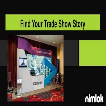 Trade Show Ideas: In-booth engagement | PPTX