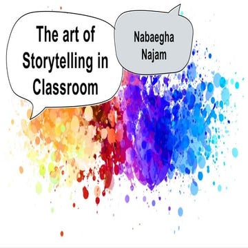 Story telling in Early Childhood classroom.pptx