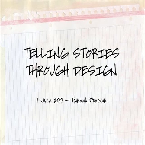 How Do Objects Tell Stories? | PPTX