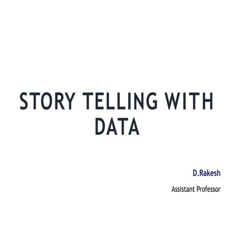 Mastering Storytelling with Data: Visualization Techniques and Best ...