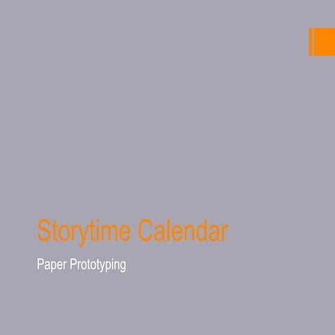 DCL Storytime calendar | PPTX