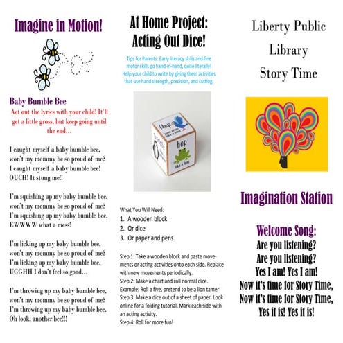 Story Time: Imagination Station | PDF