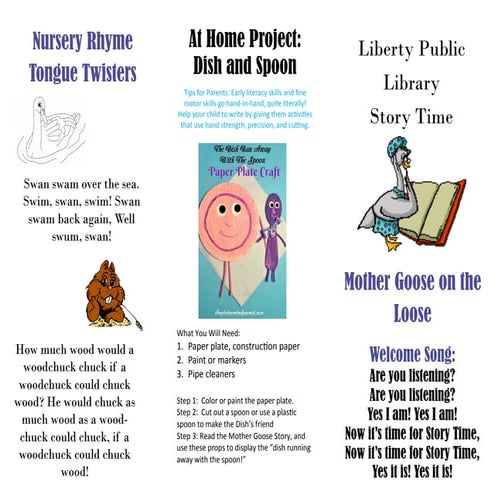 Story Time: Mother Goose on the Loose | PDF