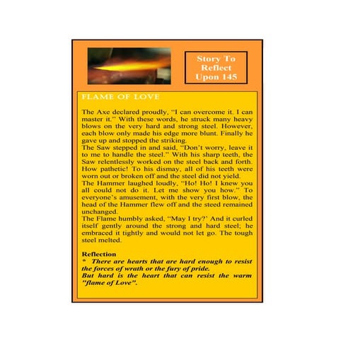 Story to Reflect Upon 145, 146 | DOC