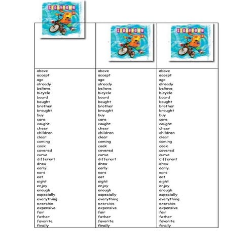 Most common words in english | PDF