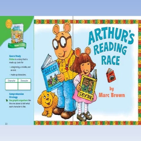 Storytown arthur's reading race | PPTX