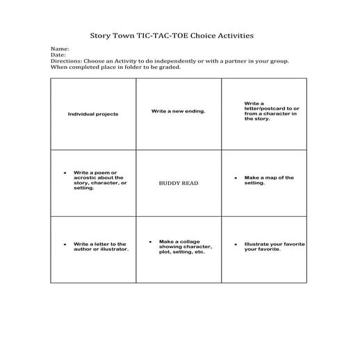 Creative Book Report Ideas | PDF