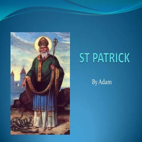St patrick | PPTX