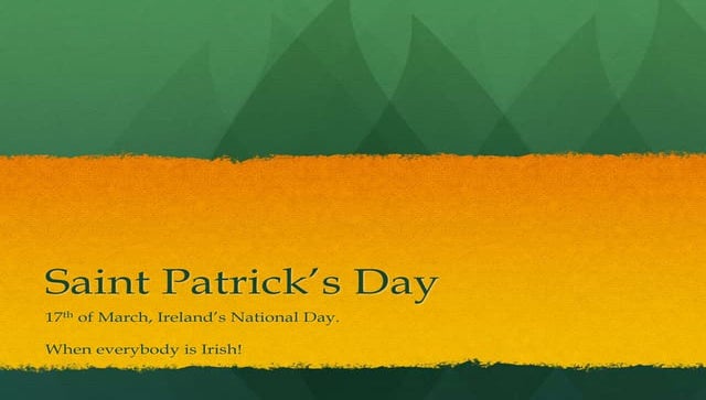 Irish Backgrounds Powerpoint