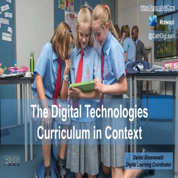 The Digital Technologies Curriculum in Context: v4 | PPTX