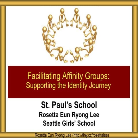 St Paul's School Facilitating Affinity Groups | PPTX